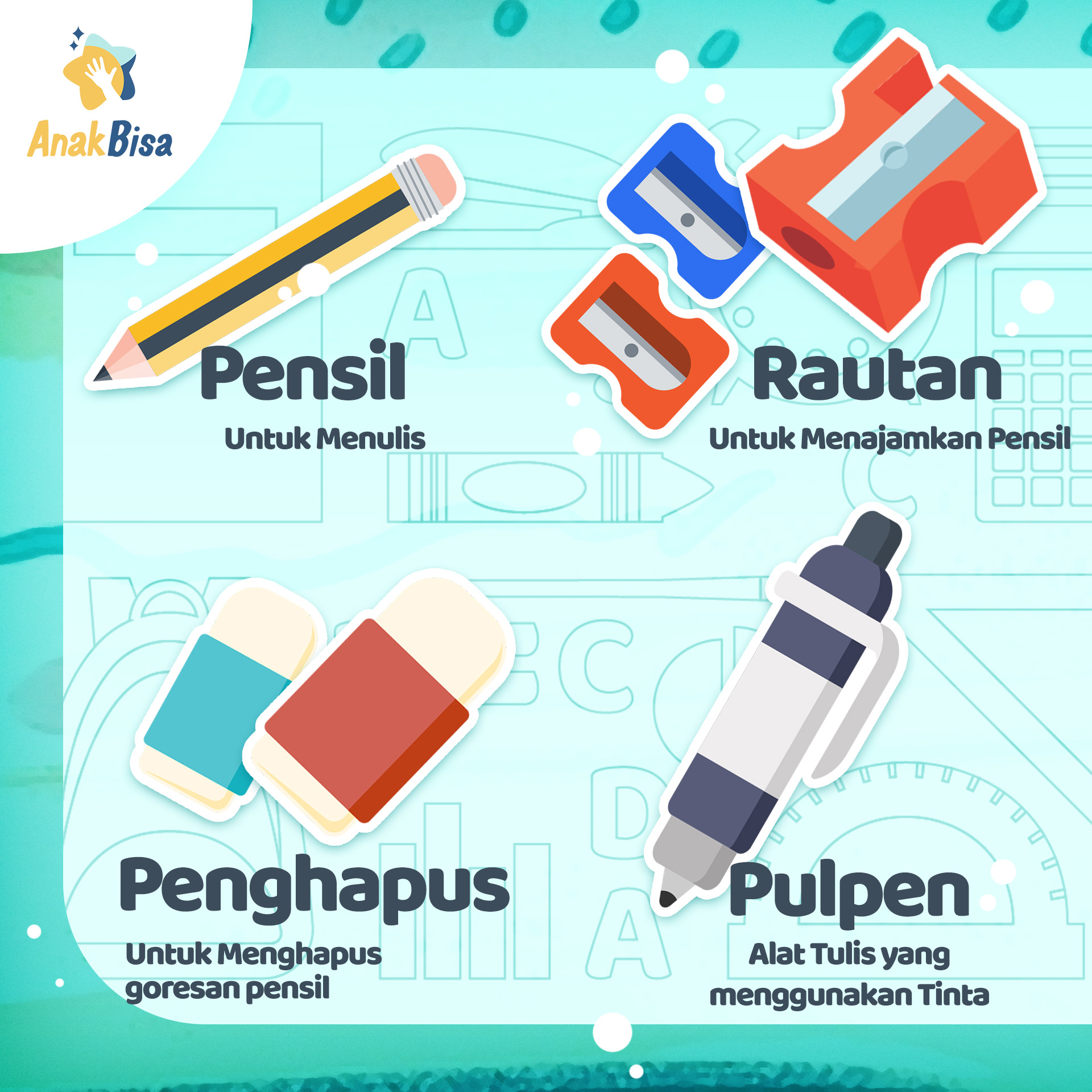 Alat Tulis Sekolah - AnakBisa